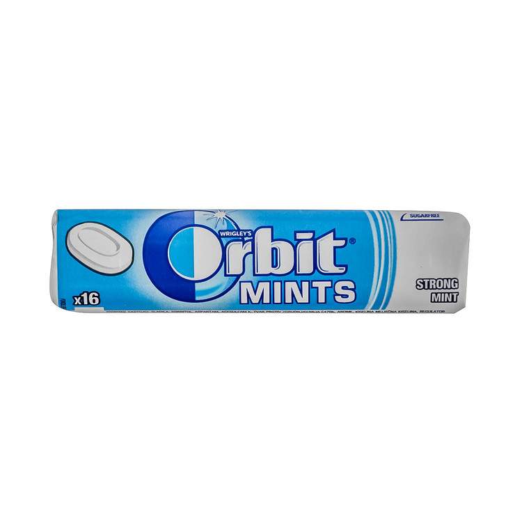 Bombone strong mint 28g Orbit