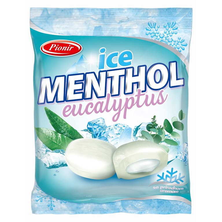 Bombone Menthol Eucalyptus 100g Pionir