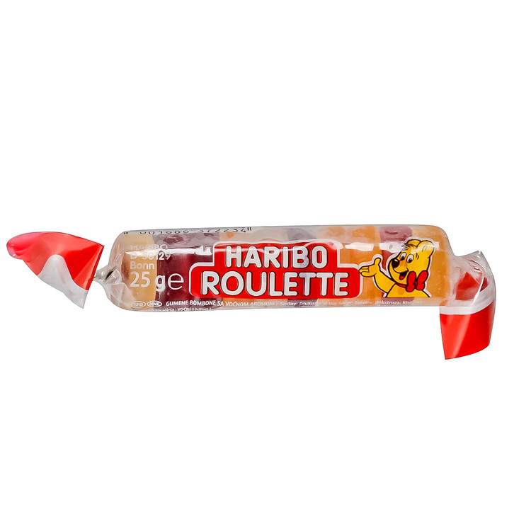 Bombone gumene Tutti Frutti rolne 25g Haribo