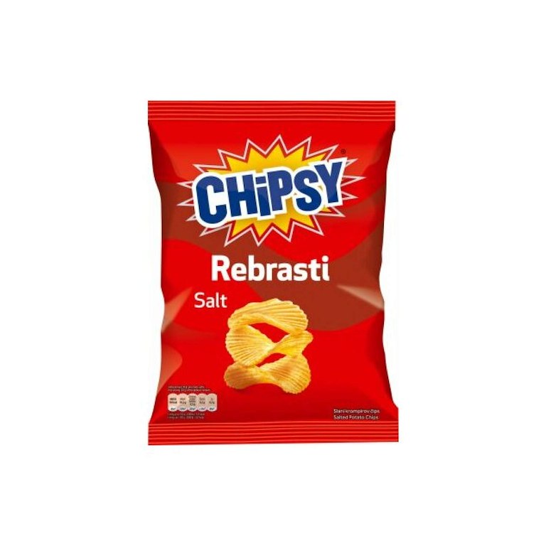 Čips rebrasti 140g Chipsy