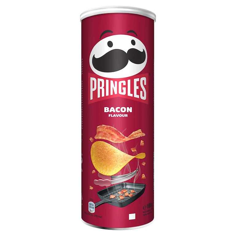 Čips sa ukusom slanine 165g Pringles