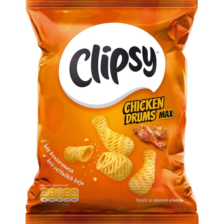 Flips Clipsy Max Chicken 30g Clipsy