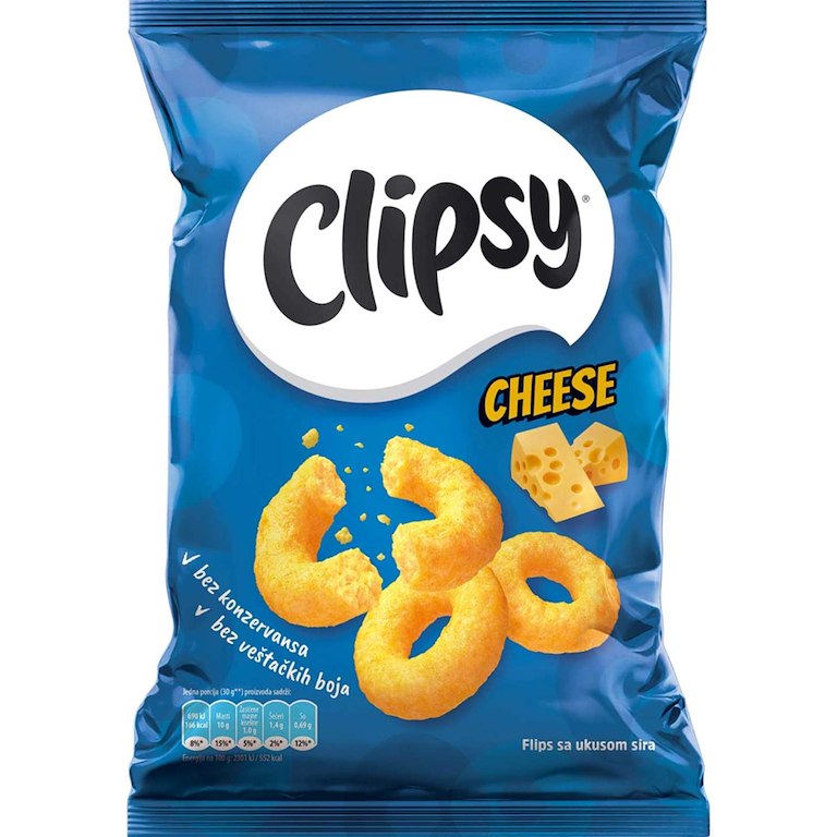 Flips Clipsy cheese 30g Clipsy