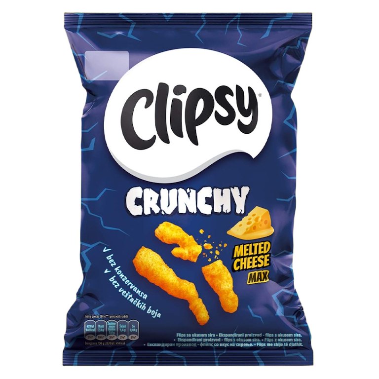 Flips Clipsy crunchy melted cheese 70g Clipsy