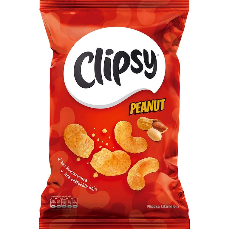 Flips Clipsy Peanut 120g Clipsy
