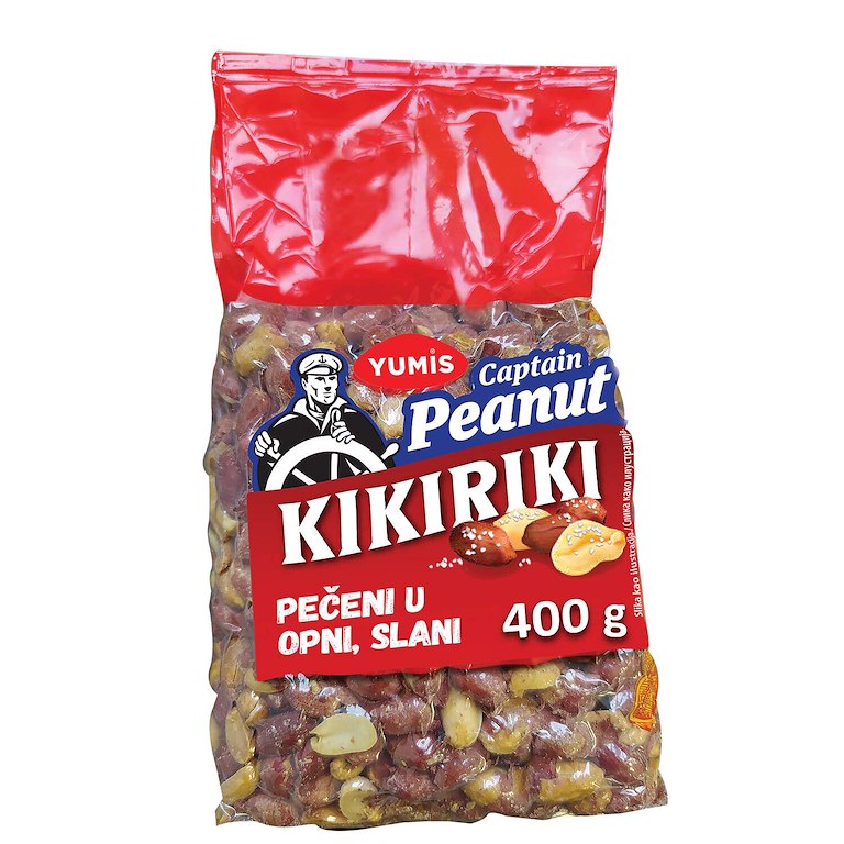 Kikiriki pečeni u opni vakum 400g Yumis