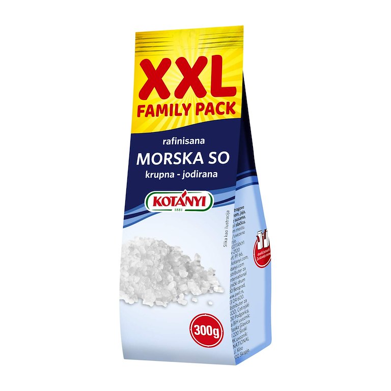 Morska so krupna XXL 300g Kotanyi