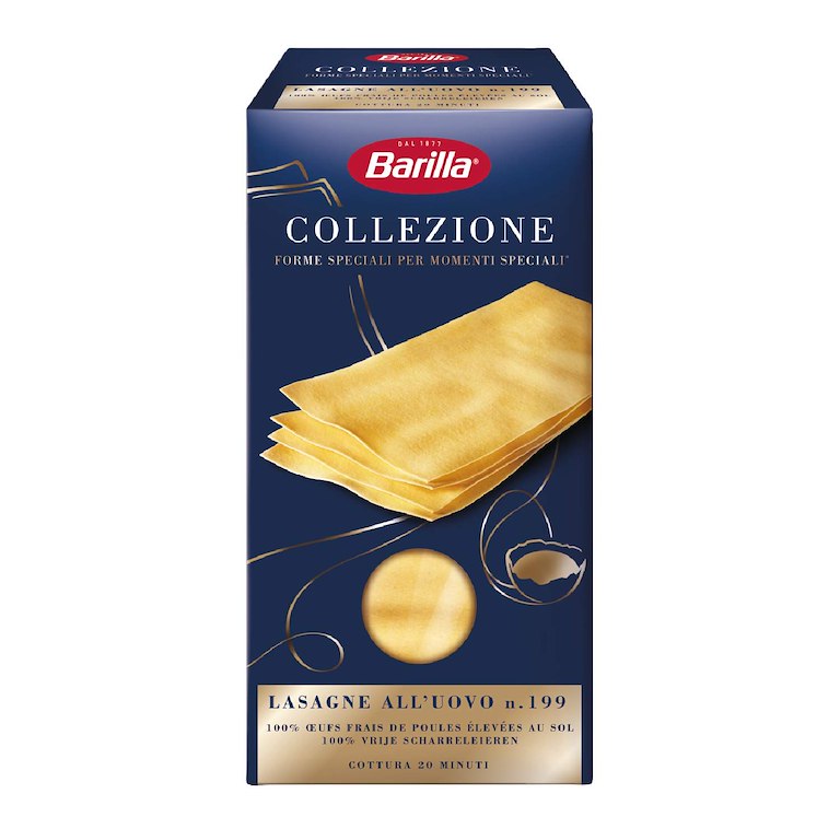 Testenina lazanje Collezione sa jajima 500g Barilla