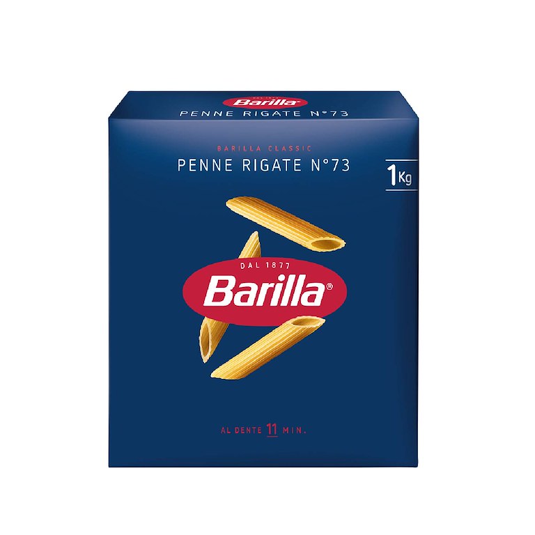 Testenina penne rigate 1kg Barilla