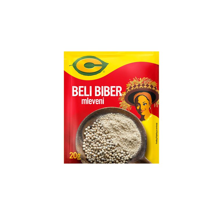 Biber beli mleveni 20g C
