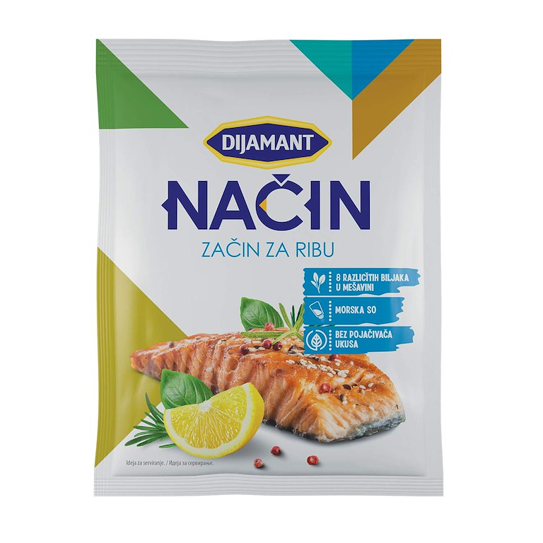 Začin za ribu 25g Dijamant