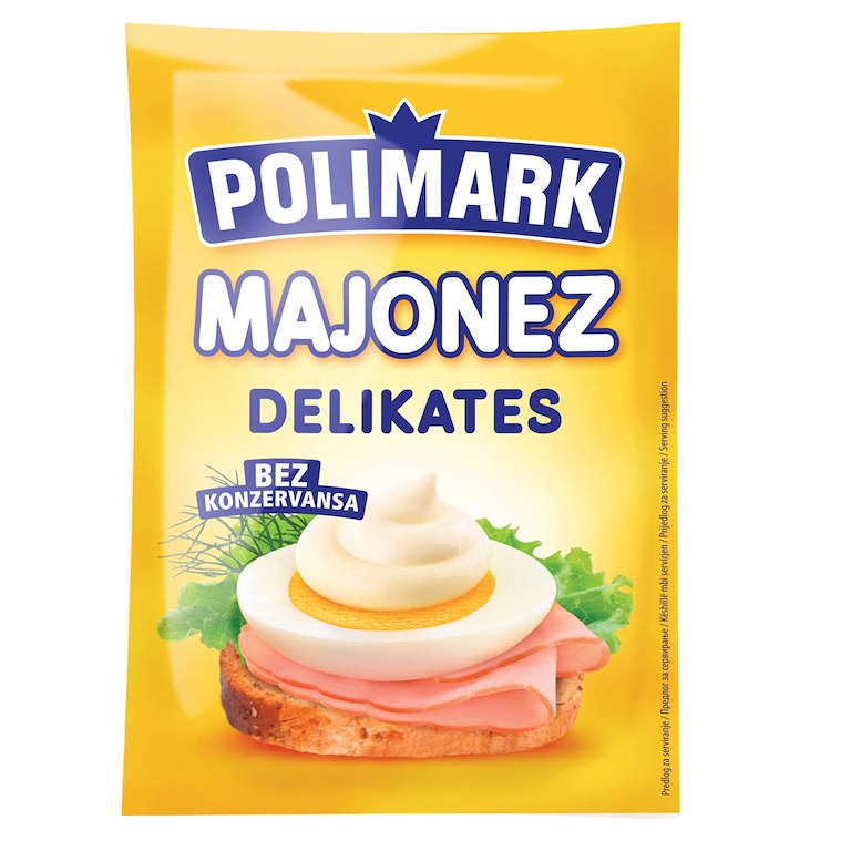 Majonez delikates 180ml Polimark