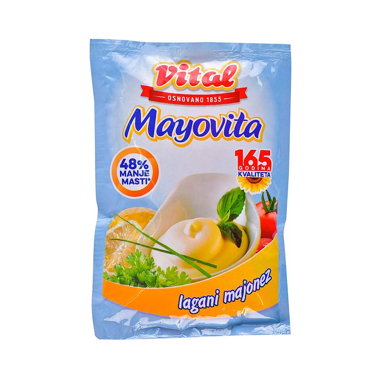 Majonez Light 180g Mayovita