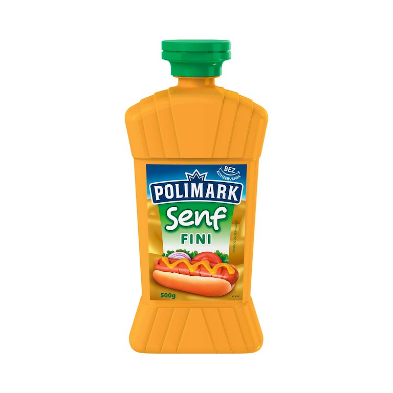 Senf fini 500g boca Polimark
