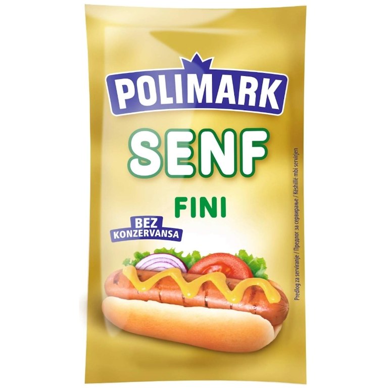 Senf fini kesa 45g Polimark