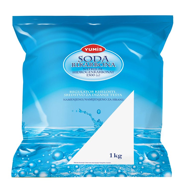 Soda bikarbona 1kg Yumis