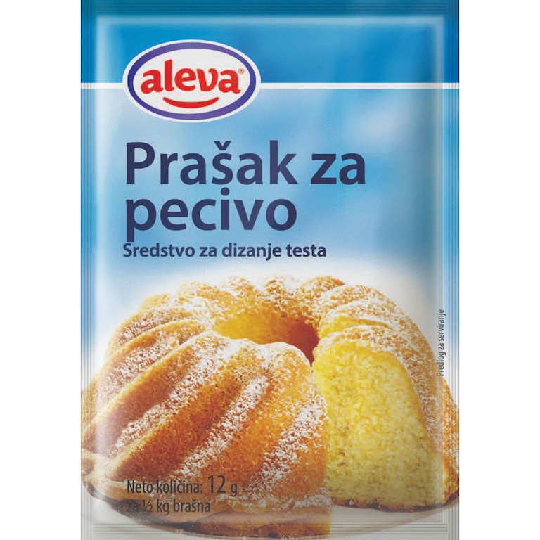 Prašak za pecivo 12g Aleva