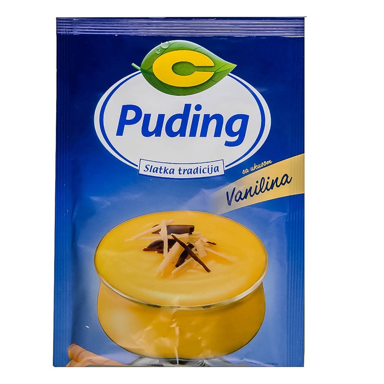 Puding sa ukusom vanilina 40g C