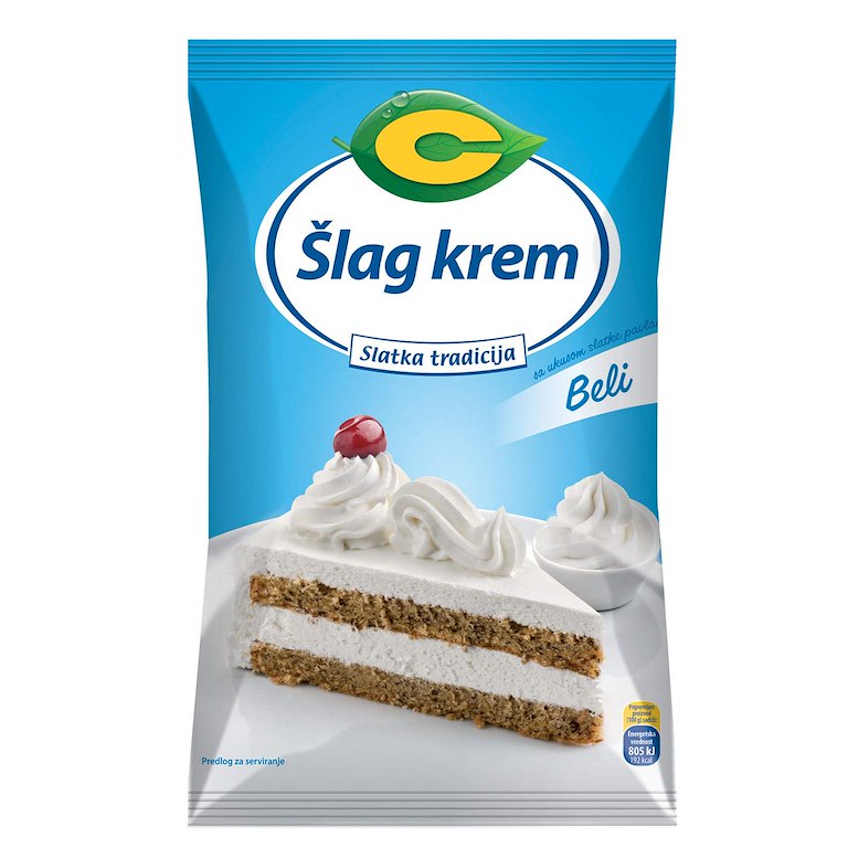 Šlag krem beli 500g C