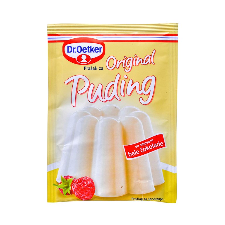 Puding bela čokolada 38g Dr. Oetker
