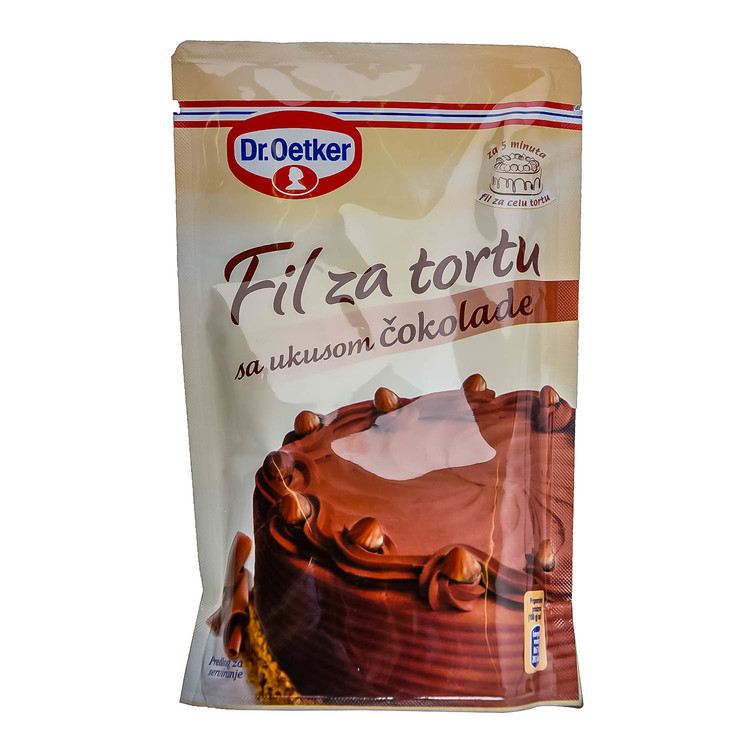Fil za tortu čokolada 160g Dr.Oetker