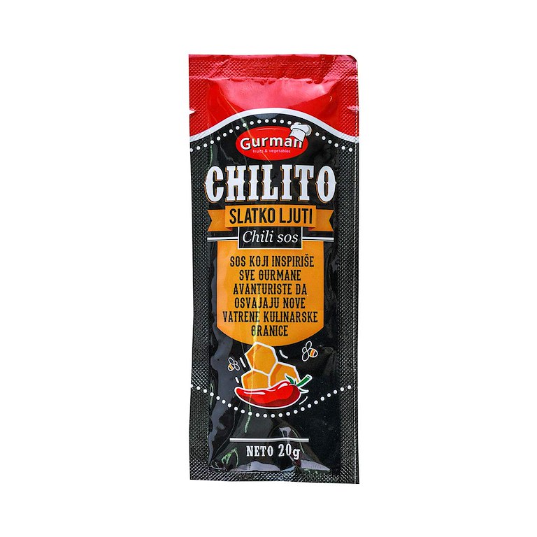 Sos čili Chilito slatko ljuti 20g Gurman