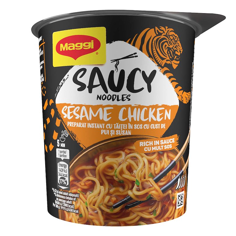 Nudle caša sos piletina 75g Maggi