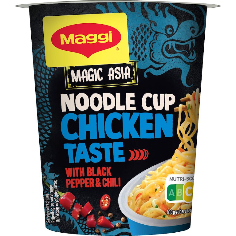 Nudle čaša piletina 63g Maggi
