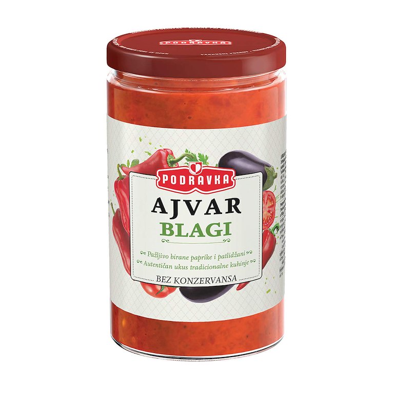 Ajvar blagi 690g Podravka
