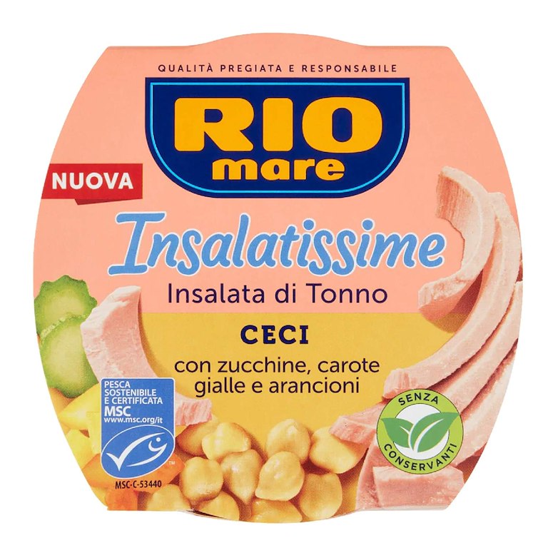 Tunjevina u salati sa leblebijom 160g Rio Mare