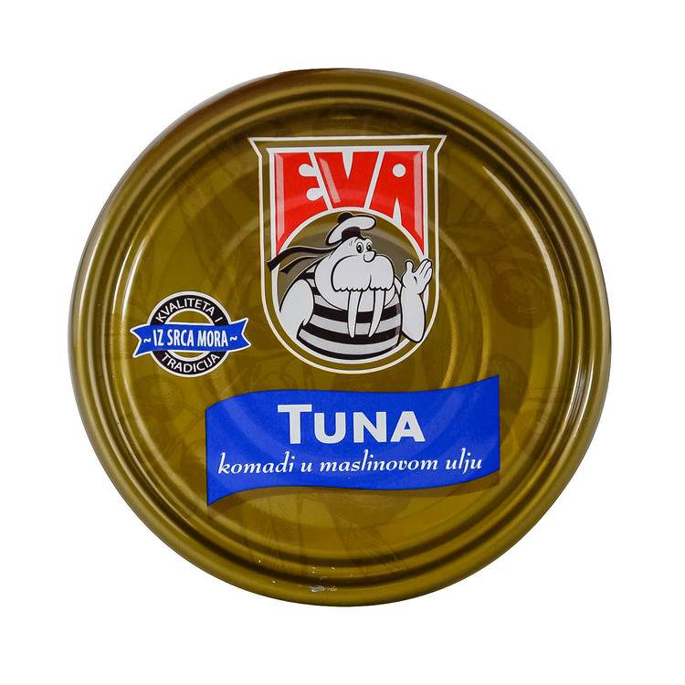 Tunjevina komadi u maslinovom ulju 160g Eva