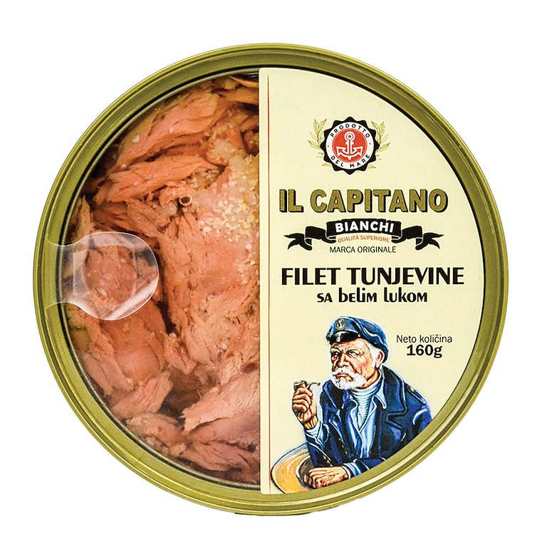 Tunjevina fileti sa belim lukom 160g Il Capitano
