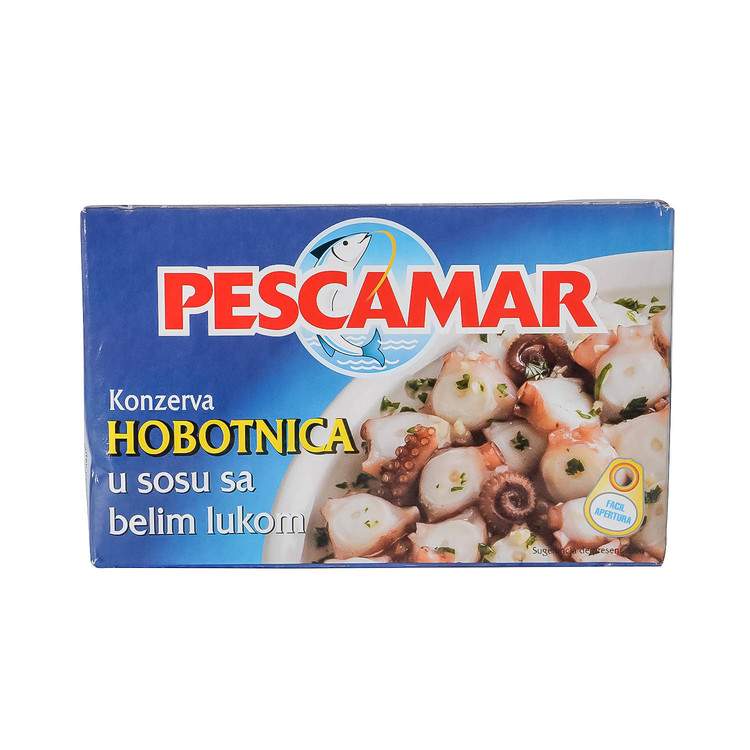 Hobotnica u sosu sa belim lukom 111g Pescamar