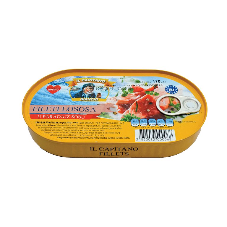 Losos u paradajz sosu 170g Il Capitano