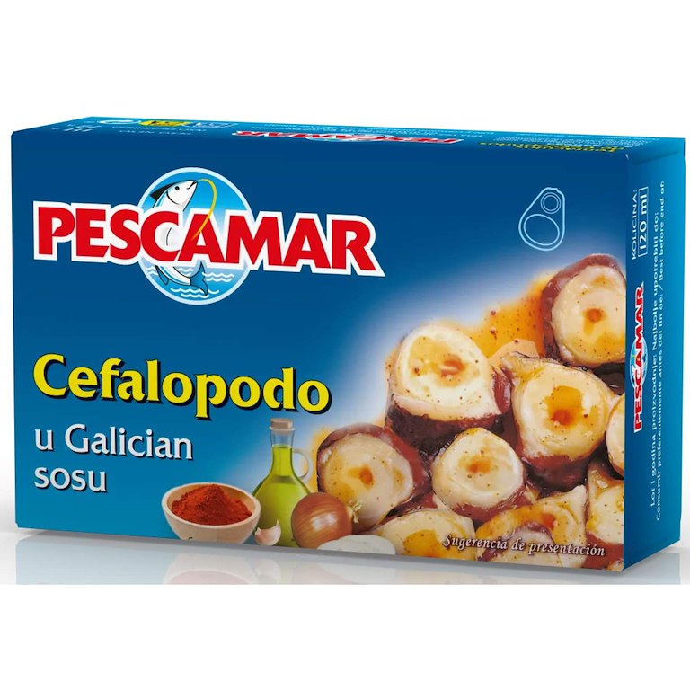 Hobotnica u galicijskom sosu 111g Pescamar