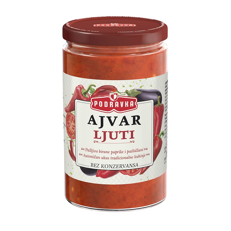 Ajvar ljuti 350g Podravka