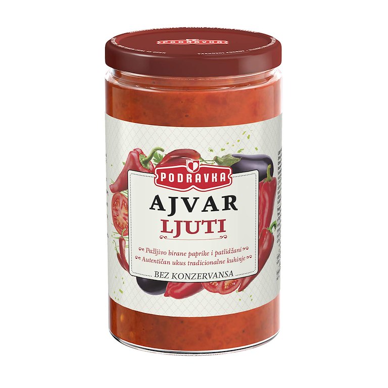 Ajvar ljuti 690g Podravka
