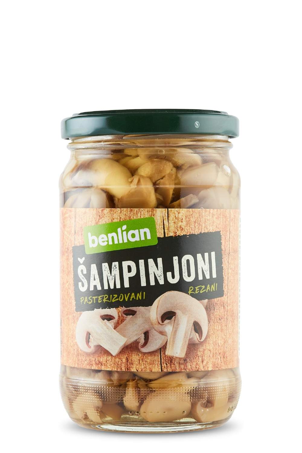 Šampinjoni rezani 340g Benlian Food