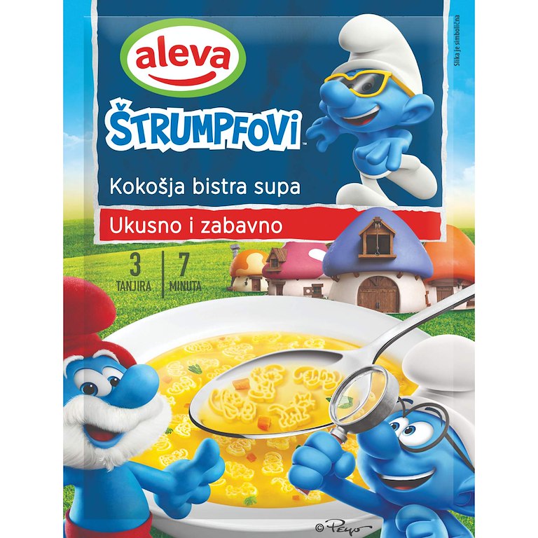 Supa brza kokošija Štrumpfovi 12g Aleva