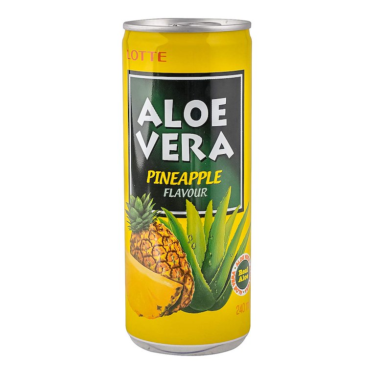 Sok aloe vera ananas 240ml Lotte