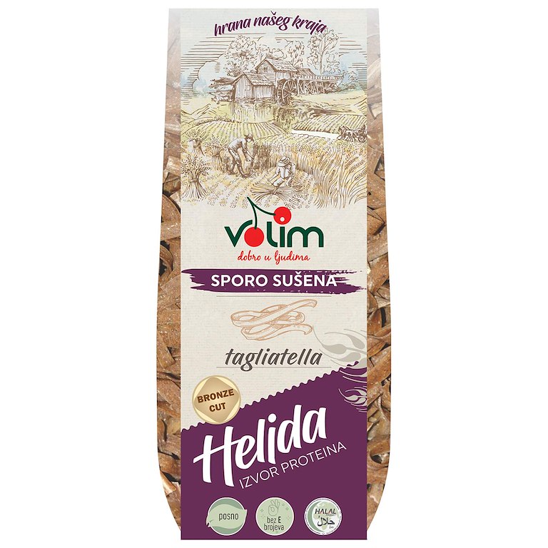 Testenina sa heljdom tagliatella 250g Volim