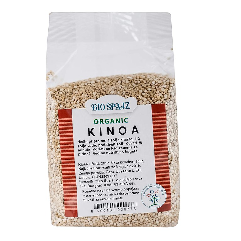 Kinoa organik 200g Bio Špajz