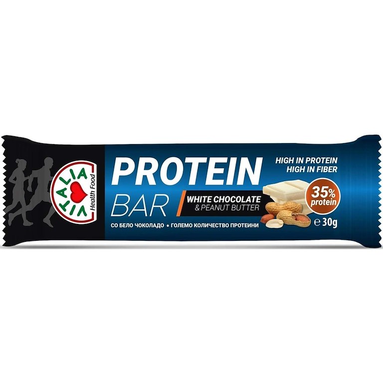 Bar proteinski kikiriki i bela čokolada 30g Vitalia