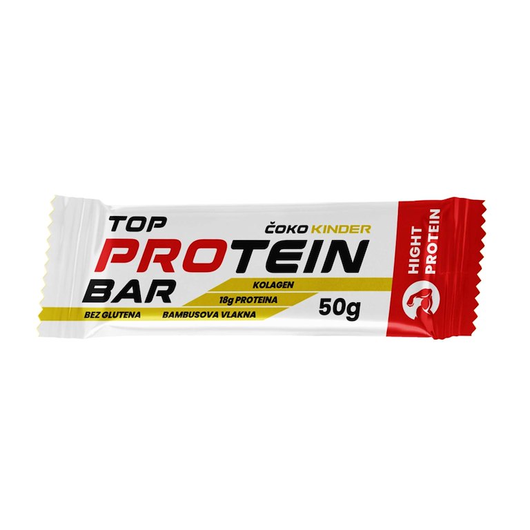 Bar proteinski čoko Kinder 50g Top Foods