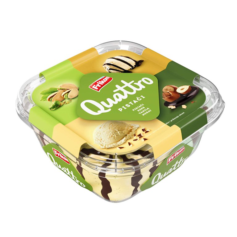 Sladoled Quattro pistaći 1650ml Frikom