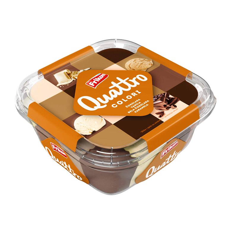 Sladoled Quattro Choco Colori 1500ml Frikom