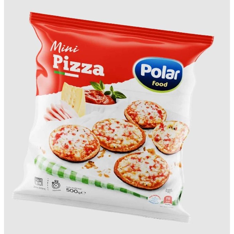 Mini pizza smrznuta 500g Polar Food