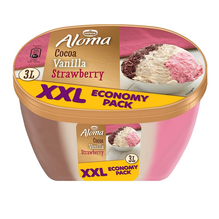 Sladoled Aloma 3u1 Classic 3l Nestle