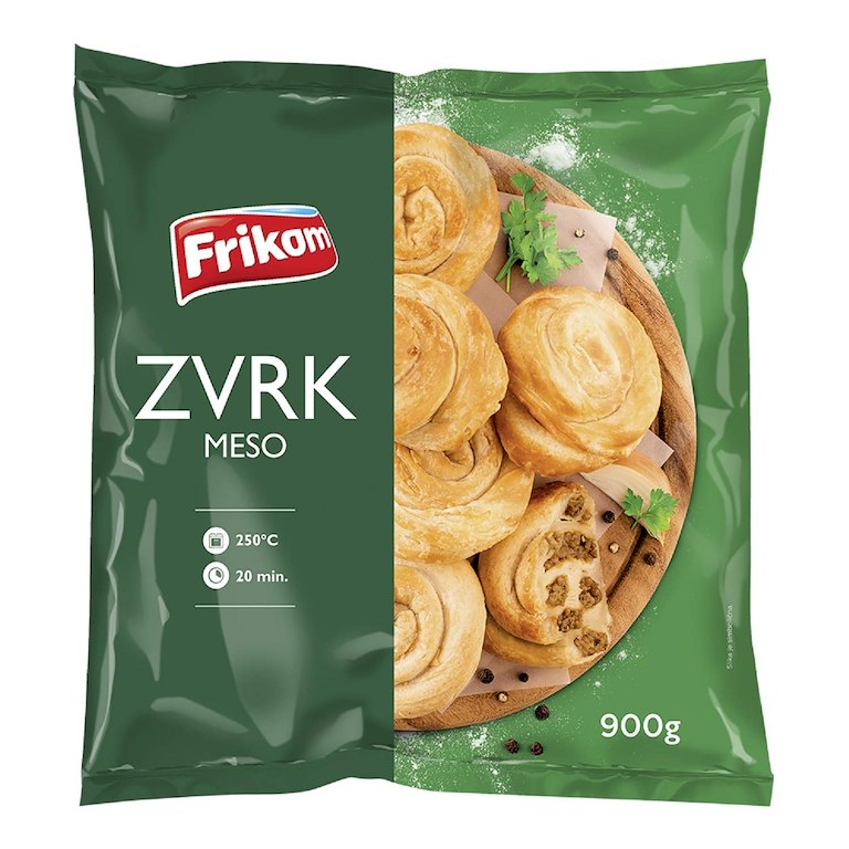 Pita Zvrk sa mesom smrznuta 900g Frikom