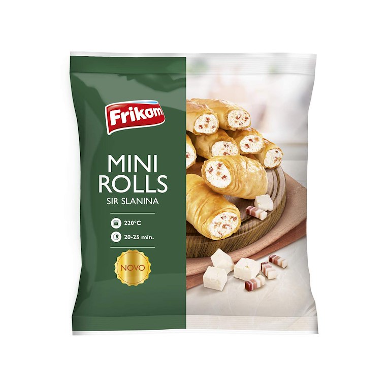 Mini rolls sir slanina smrznuti 500g Frikom